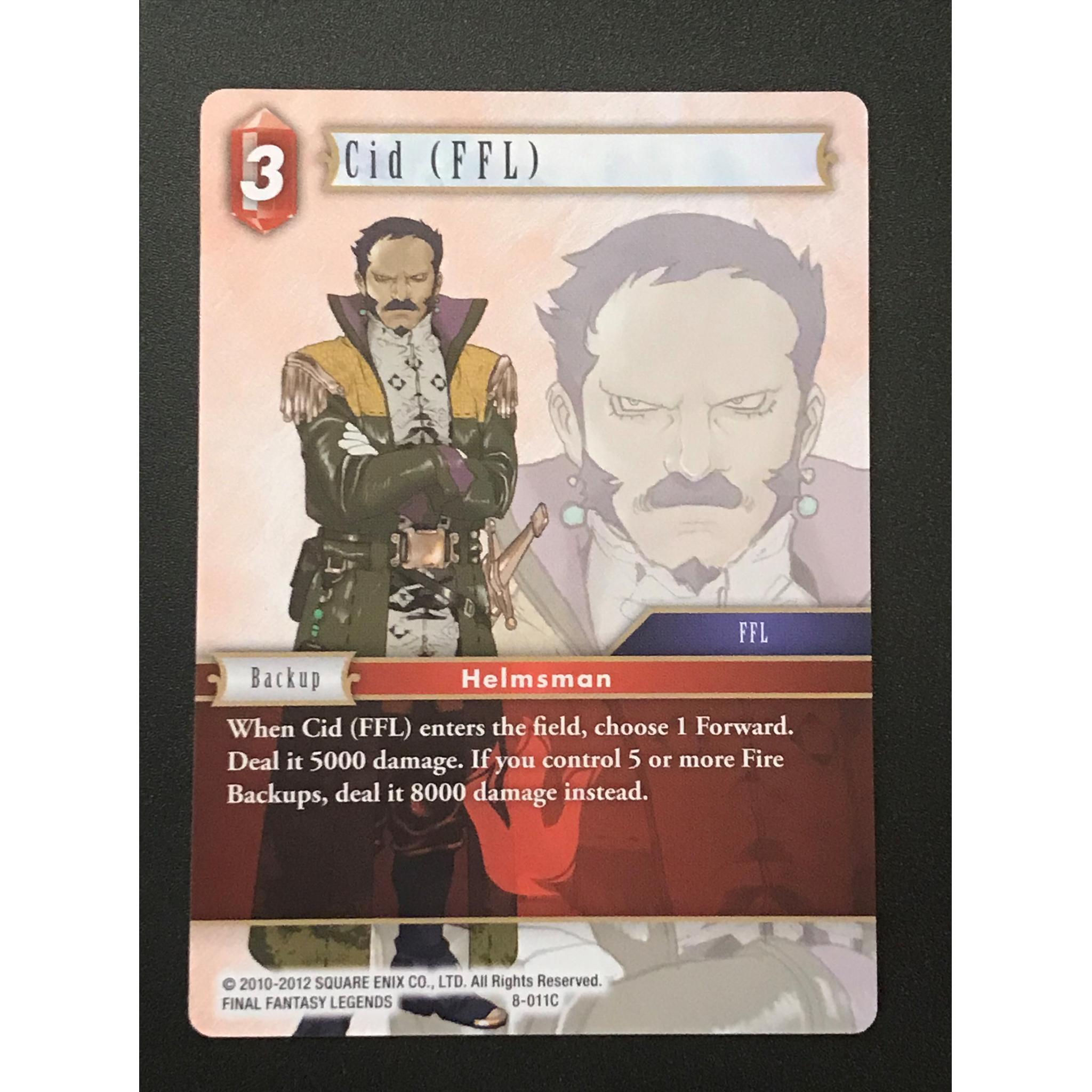 Final Fantasy TCG - Opus 8 - Cid (FFL) 8-011C