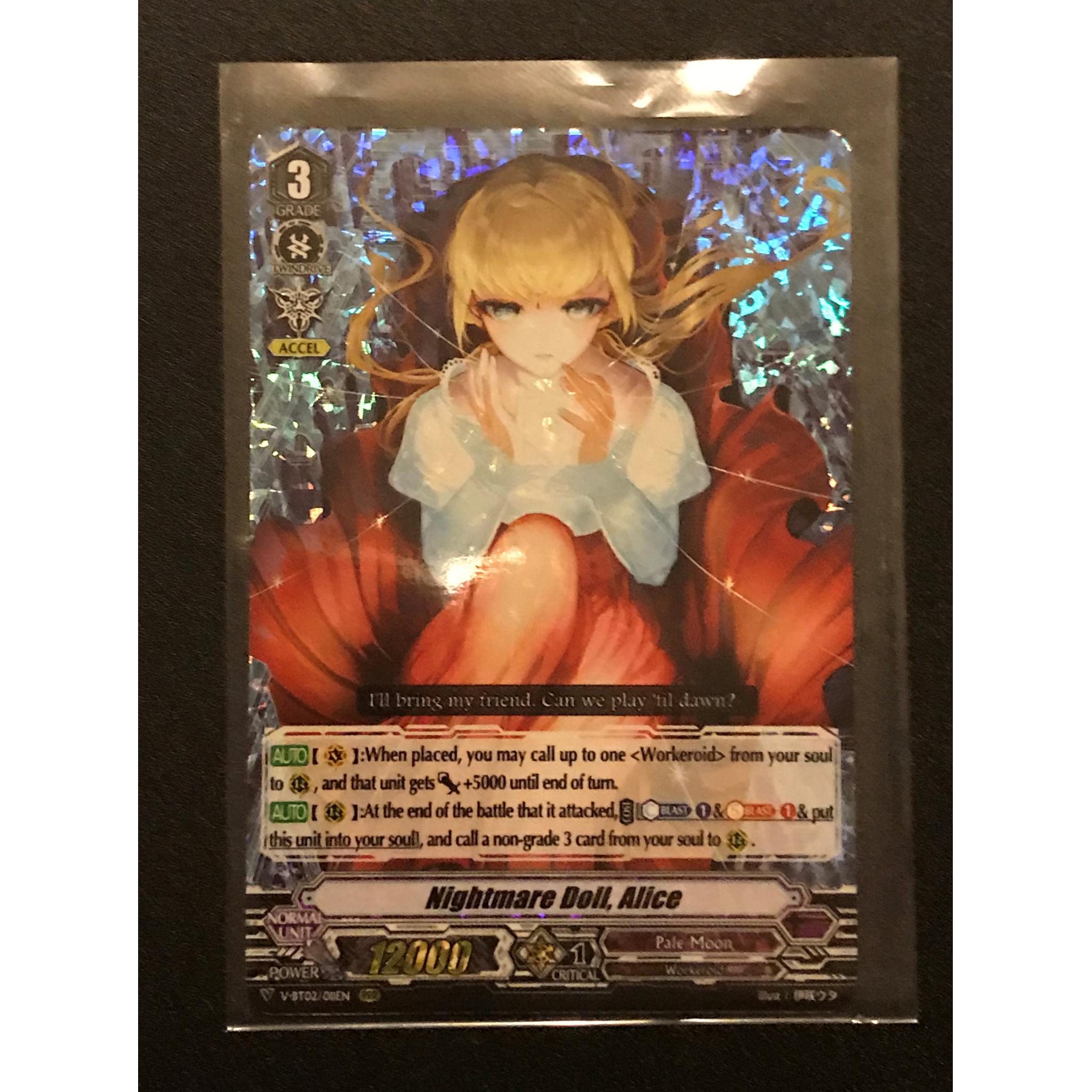 Nightmare Doll, Alice V-BT02/011EN RRR