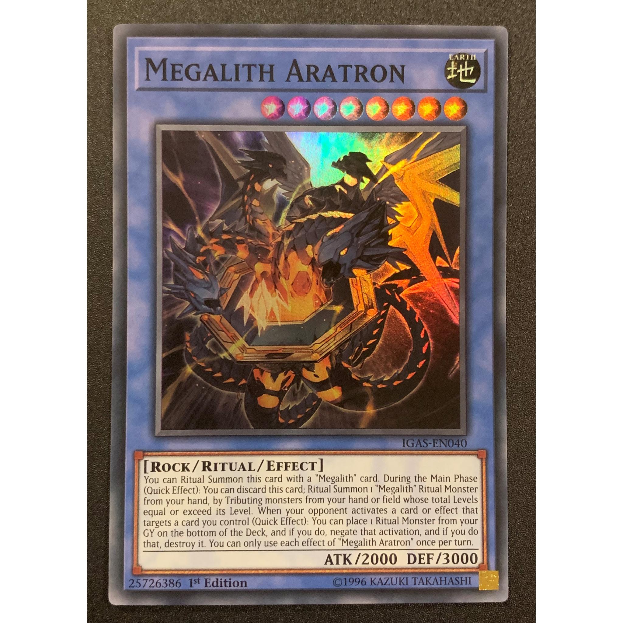 Megalith Aratron IGAS-EN040 - 1st Edition
