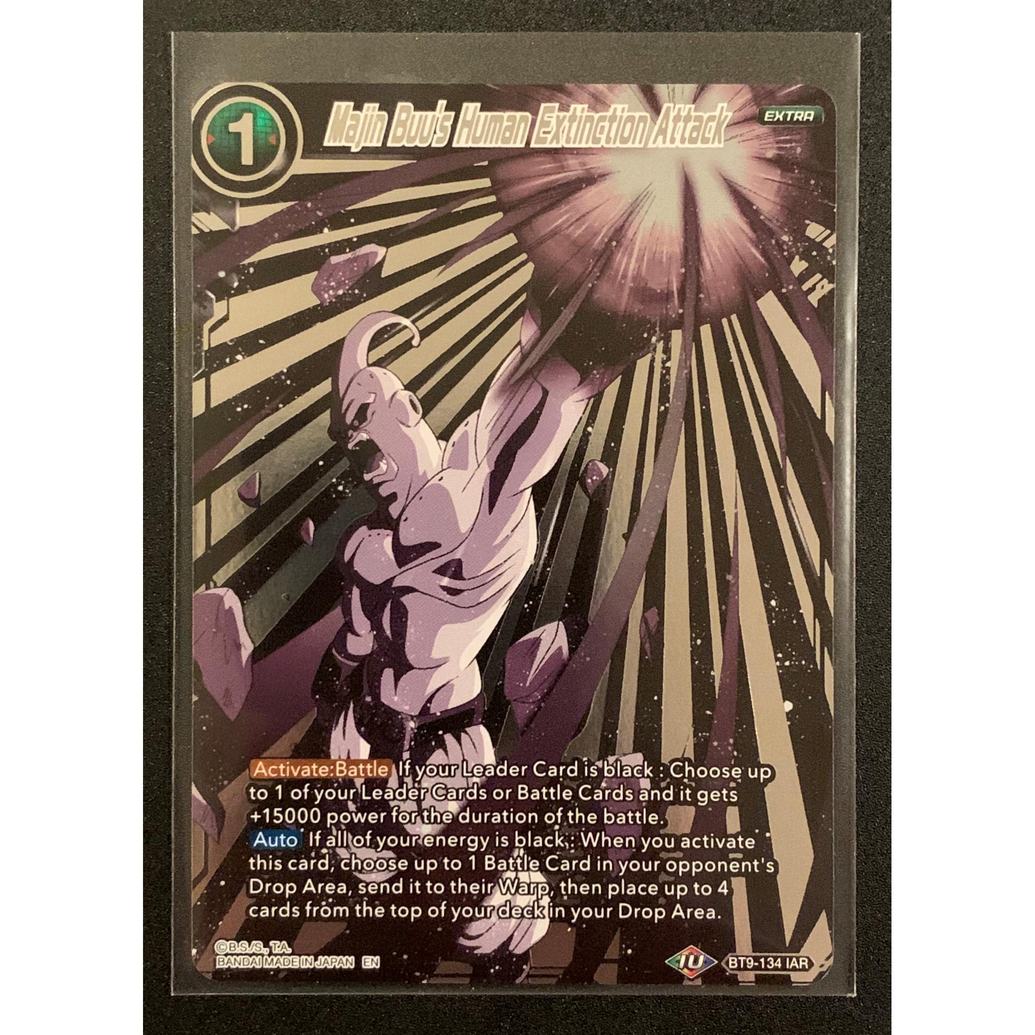 Majin Buu's Human Extinction Attack BT9-134 IAR