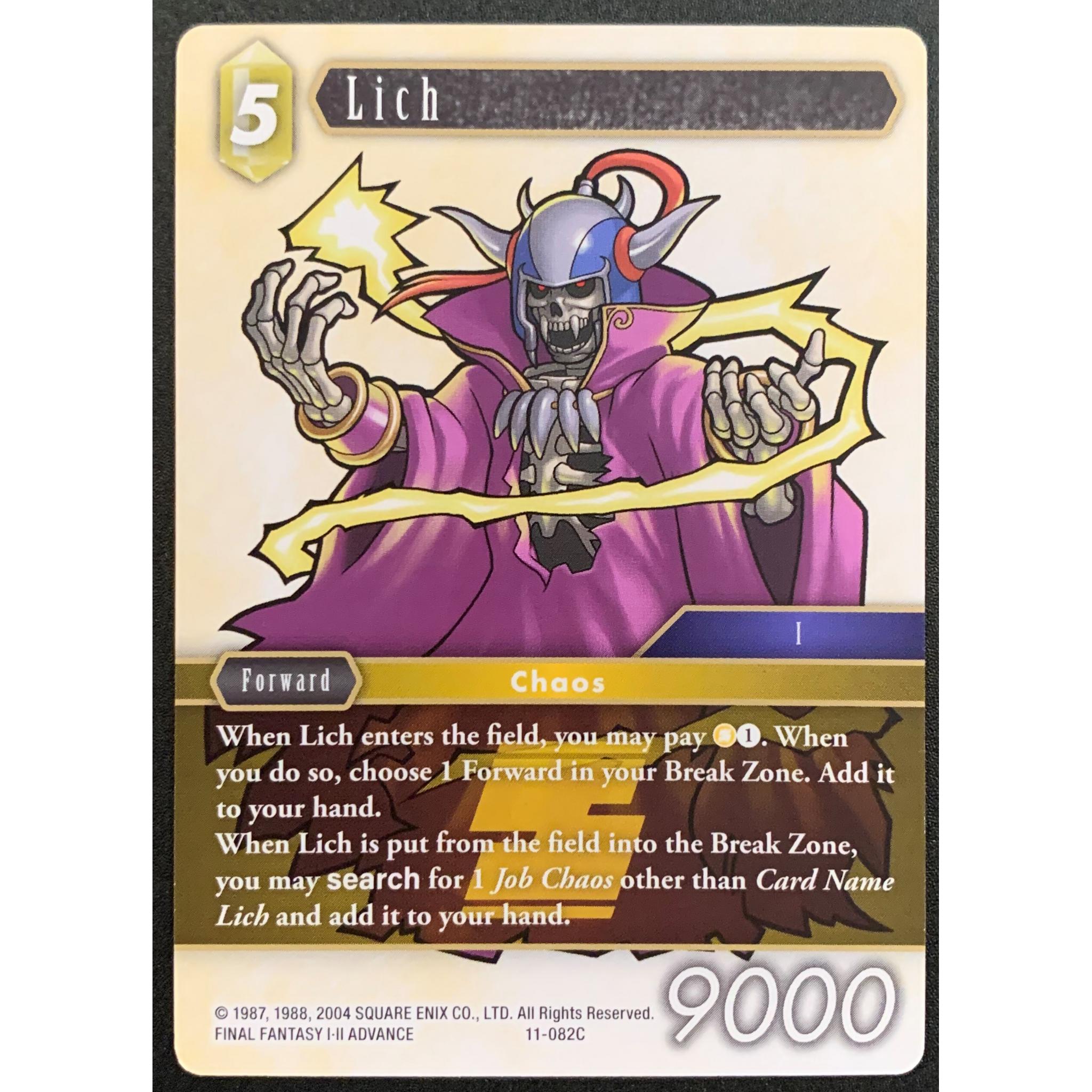 Lich 11-082C | Dragon Card Games
