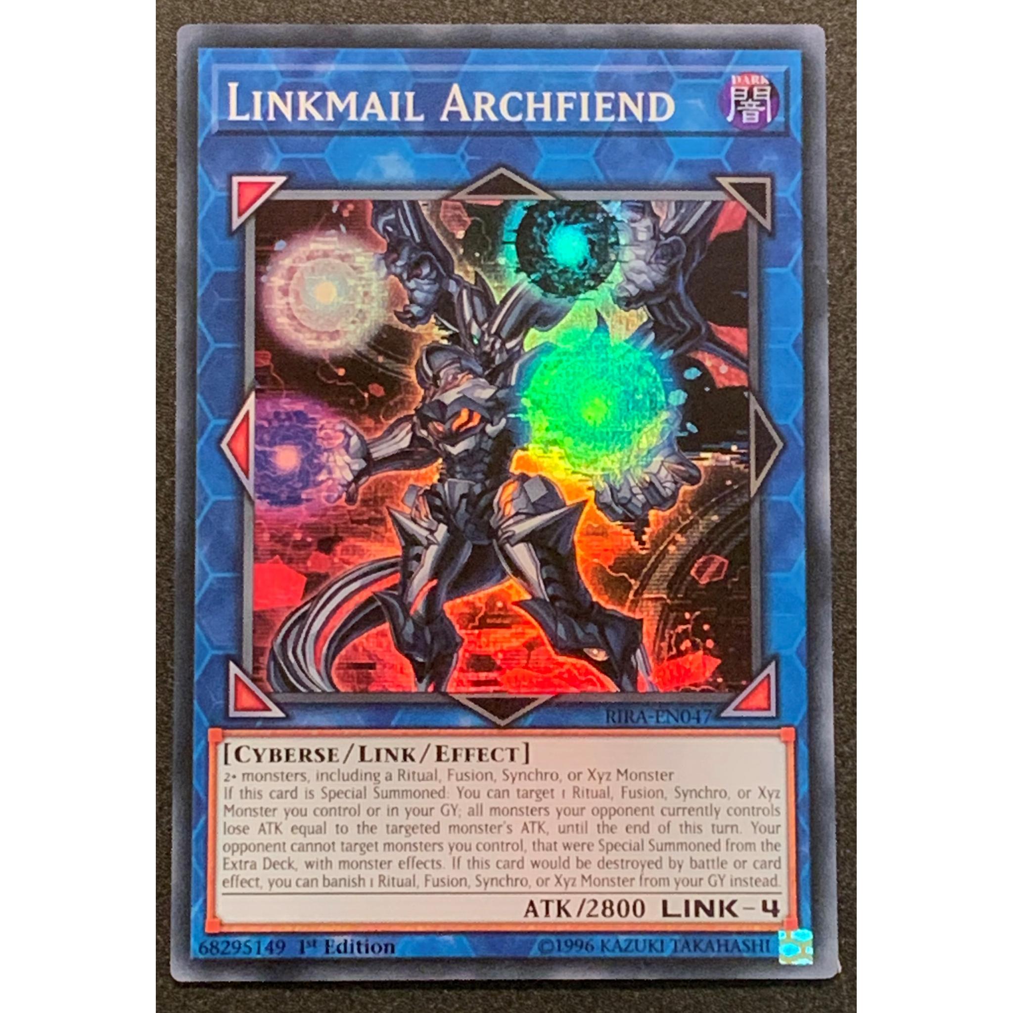 Linkmail Archfiend | RIRA-EN047 | 1st Edition