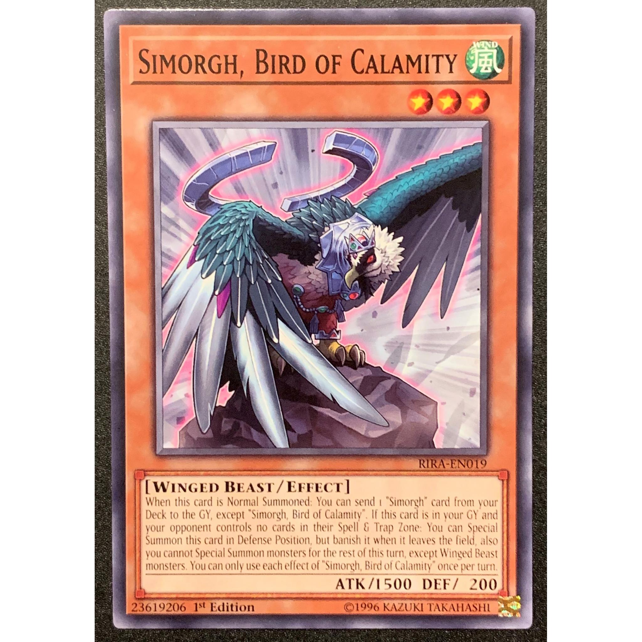 Simorgh, Bird of Calamity | RIRA-EN019 | 1st Edition