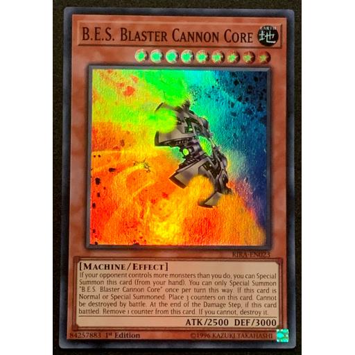 B.E.S. Blaster Cannon Core | RIRA-EN023 | 1st Edition