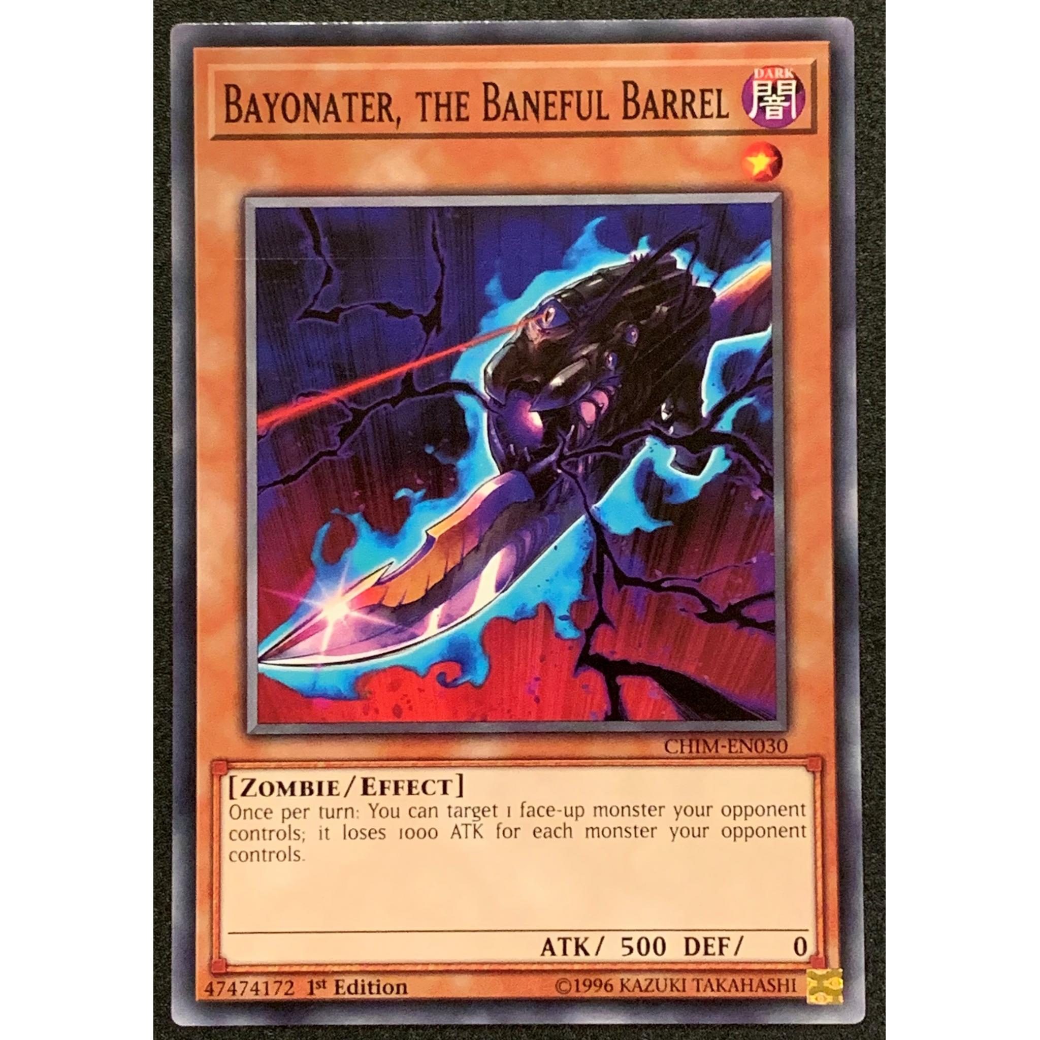Bayonater, The Baneful Barrel CHIM-EN030