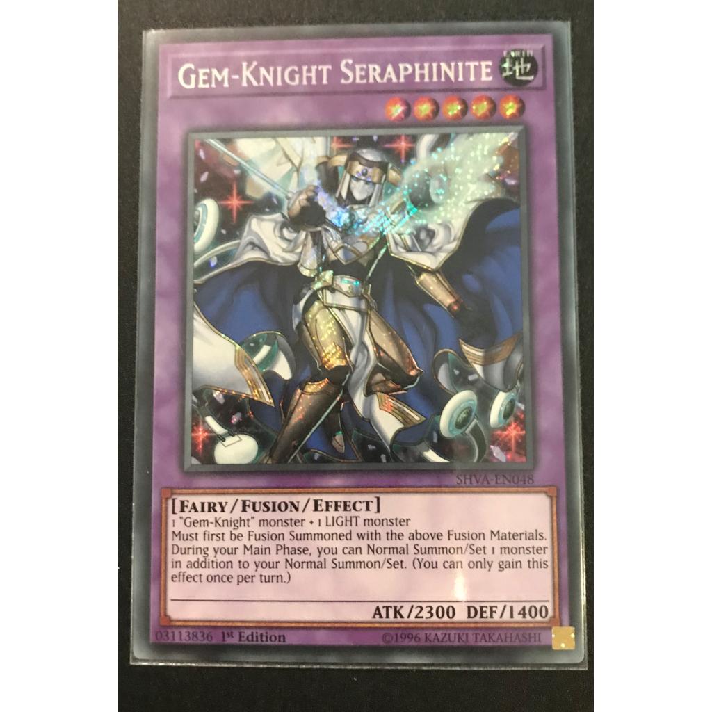 Gem-Knight Seraphinite | SHVA-EN048 | 1st Edition | Secret Rare