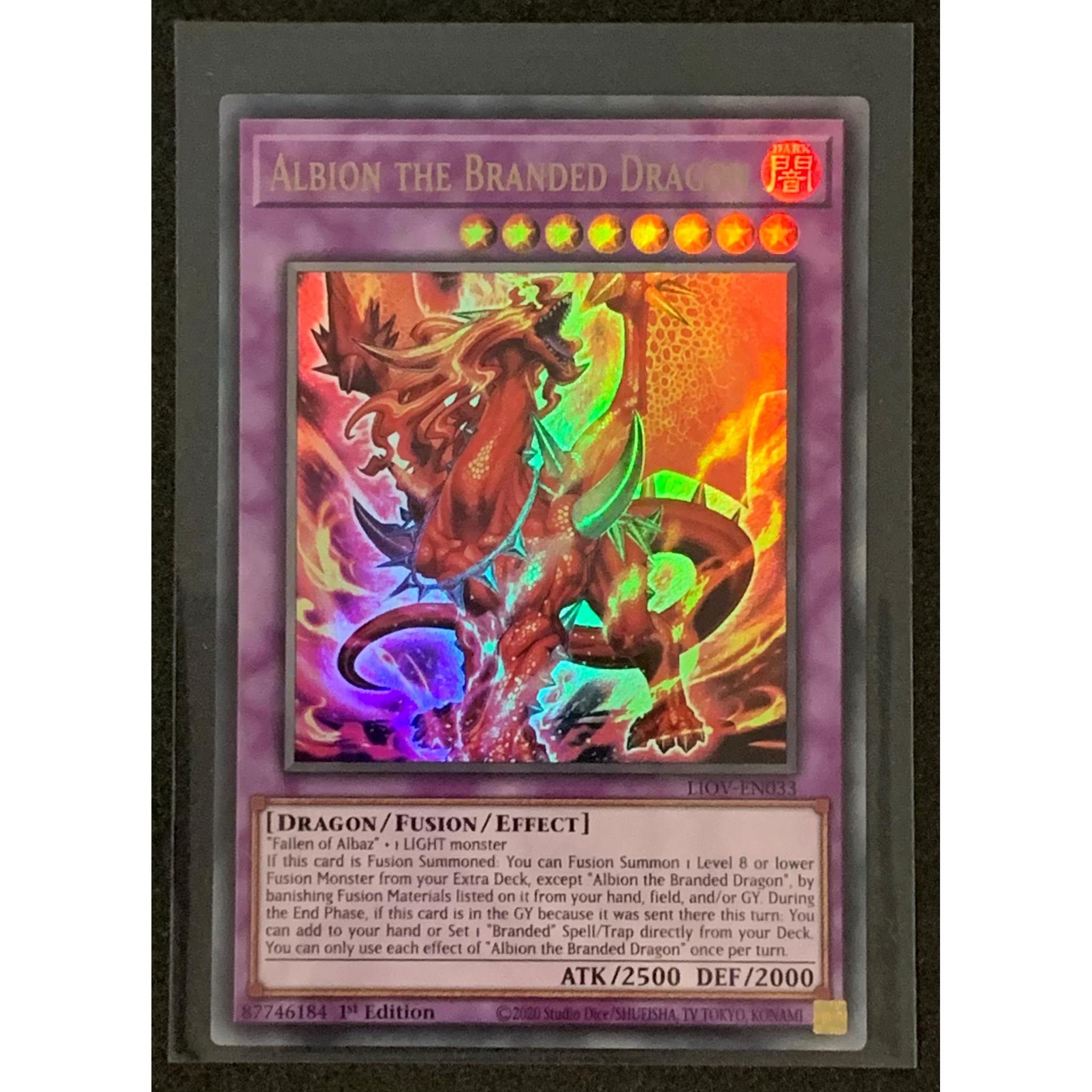 Albion The Branded Dragon | LIOV-EN033 | Ultra Rare