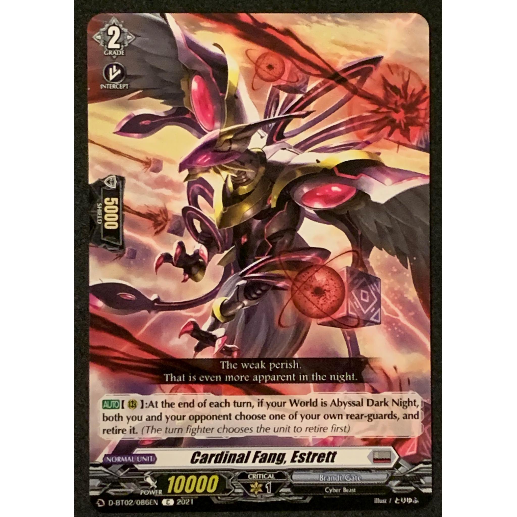 Cardinal Fang Estrett | D-BT02/086 | Common