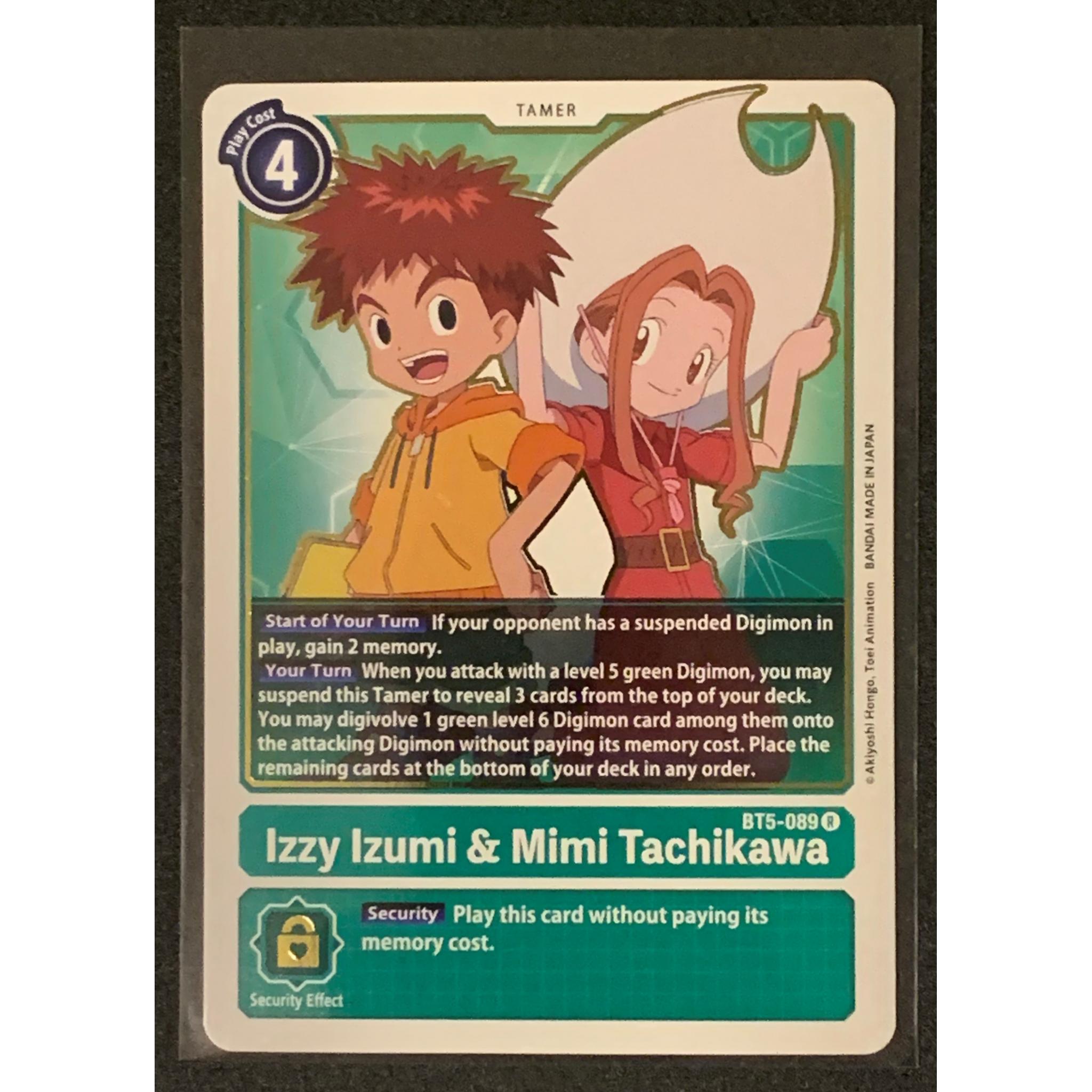 Izzy Izumi and Mimi Tachikawa | BT5-089 R | Rare