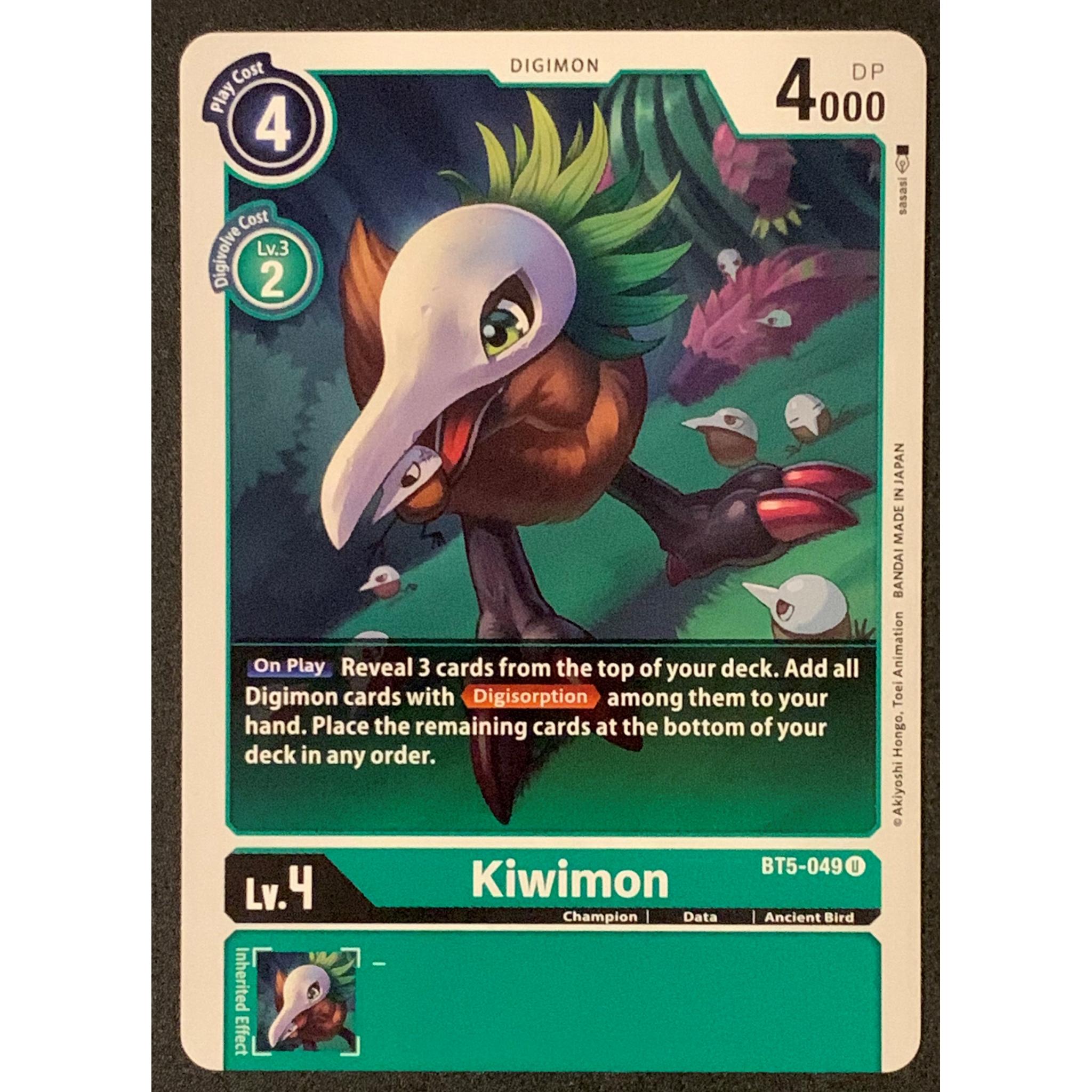 Kiwimon | BT5-049 U | Uncommon