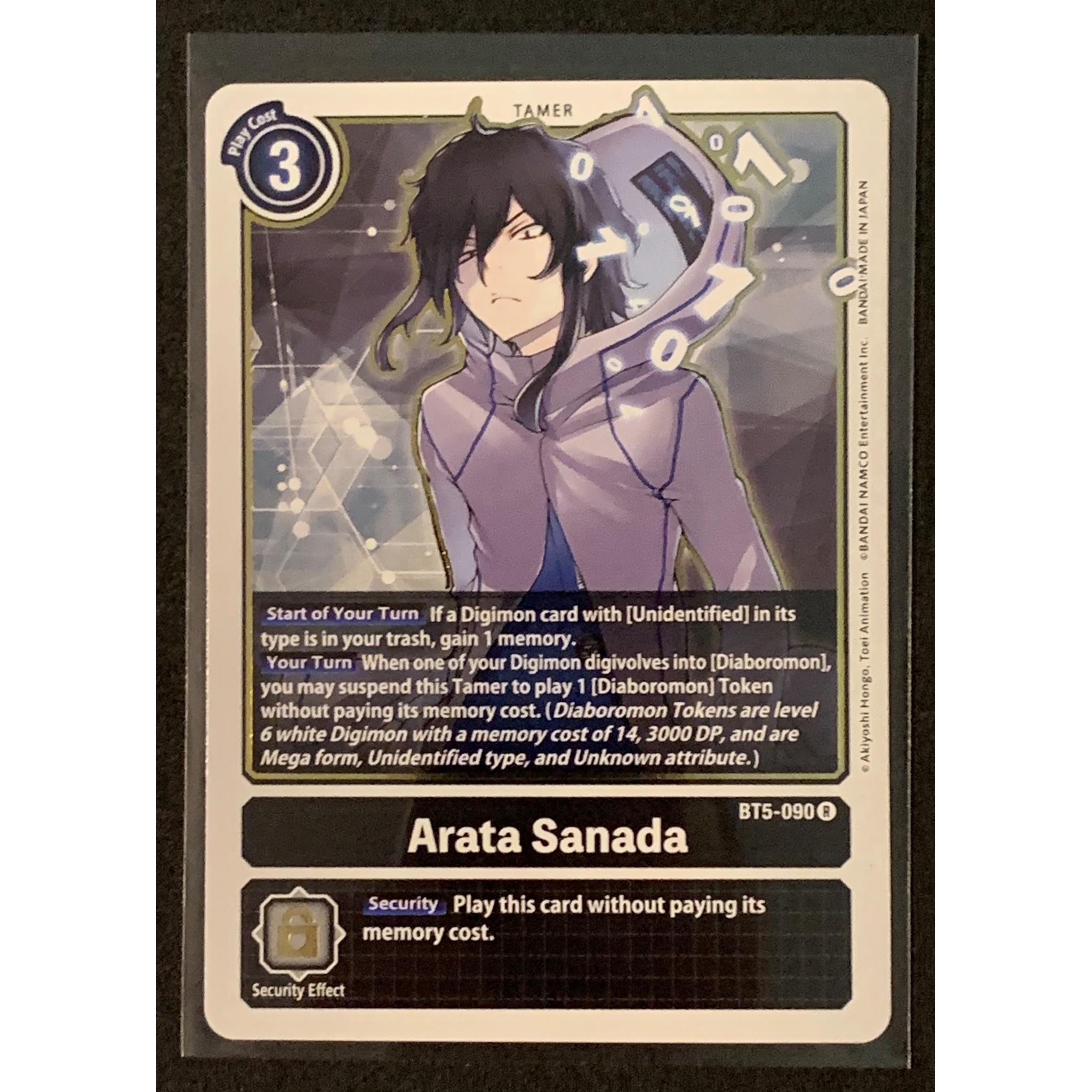 Arata Sanada | BT5-090 R | Rare