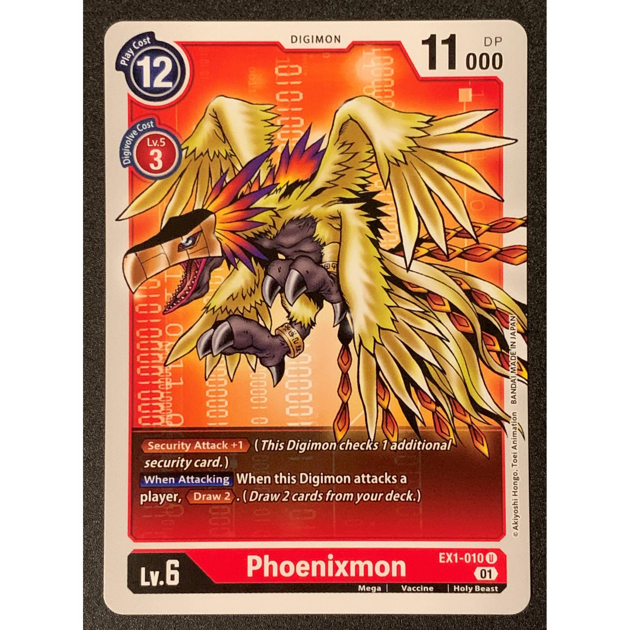 Phoenixmon | EX1-010 U | Uncommon