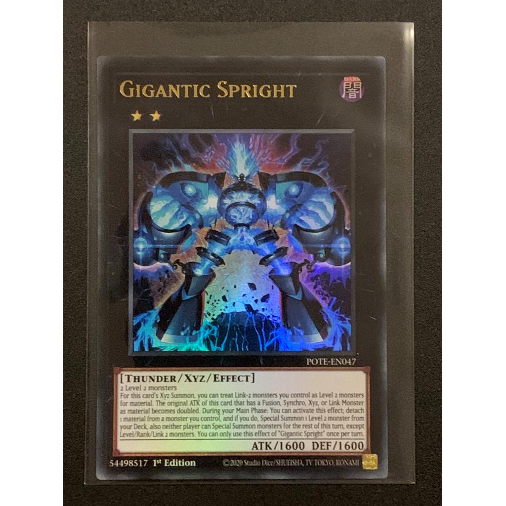 Gigantic Spright | POTE-EN047 | 1st Edition | Ultra Rare