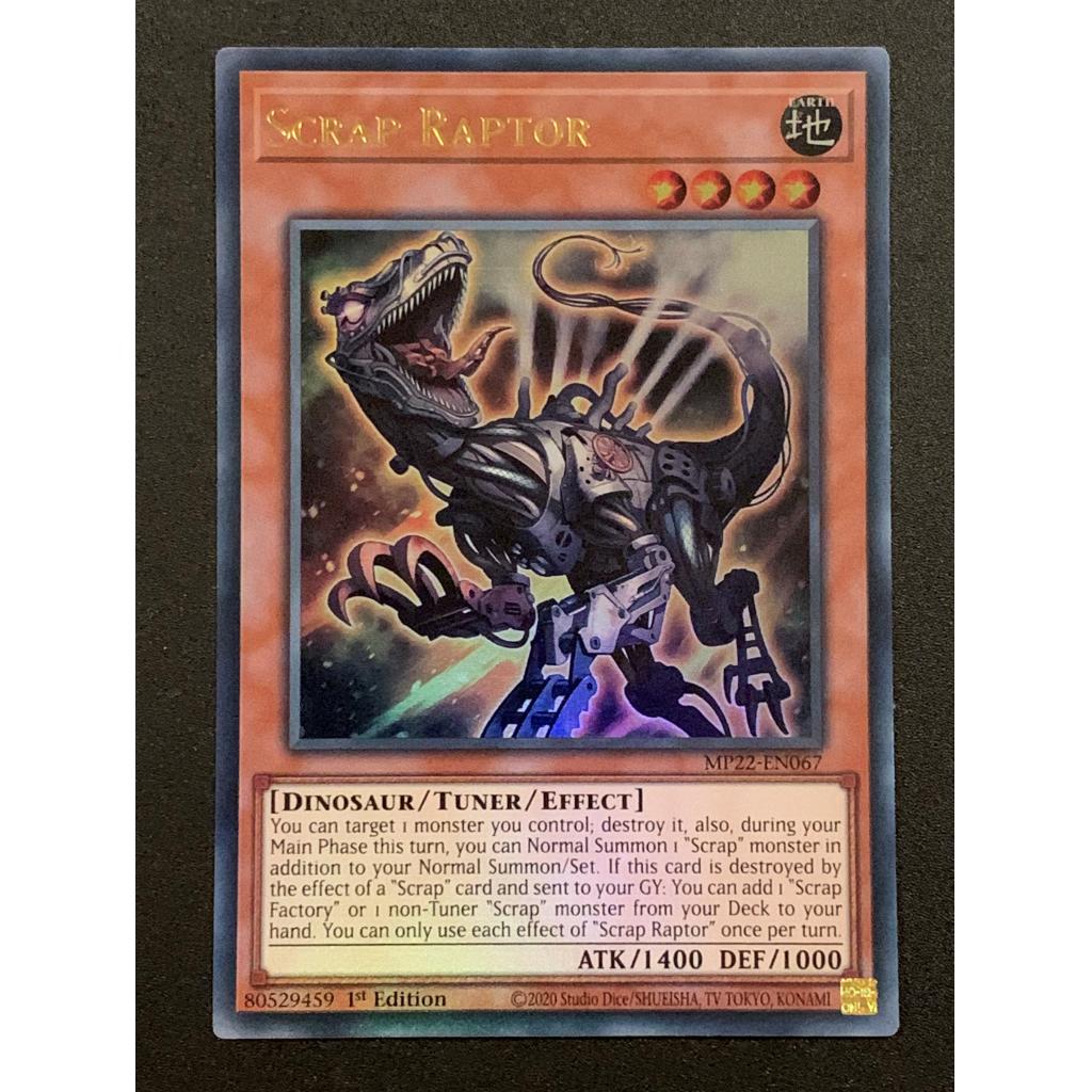 Scrap Raptor | MP22-EN067 | Ultra Rare | 1st Edition