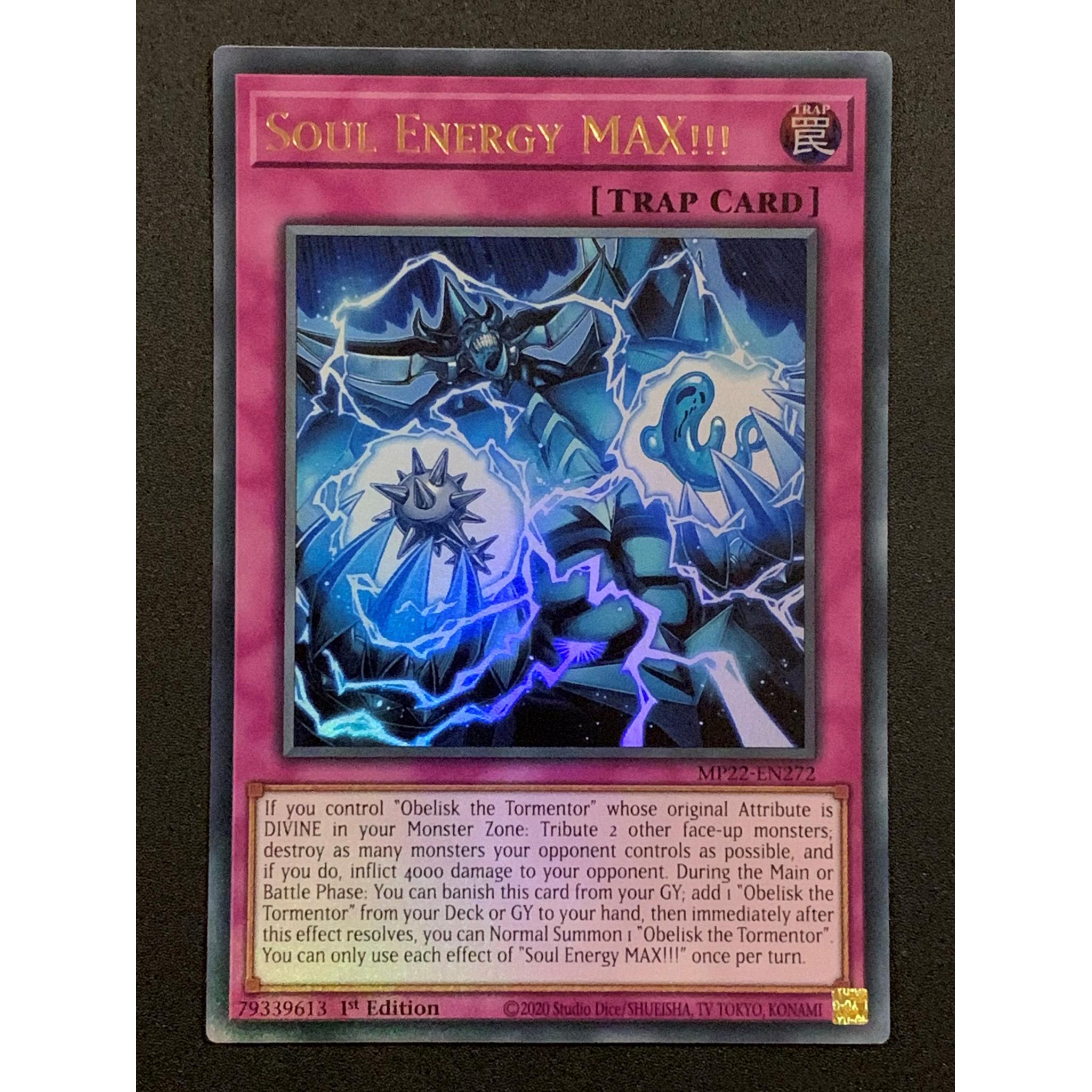 Soul Energy MAX!!! | MP22-EN272 | Ultra Rare | 1st Edition