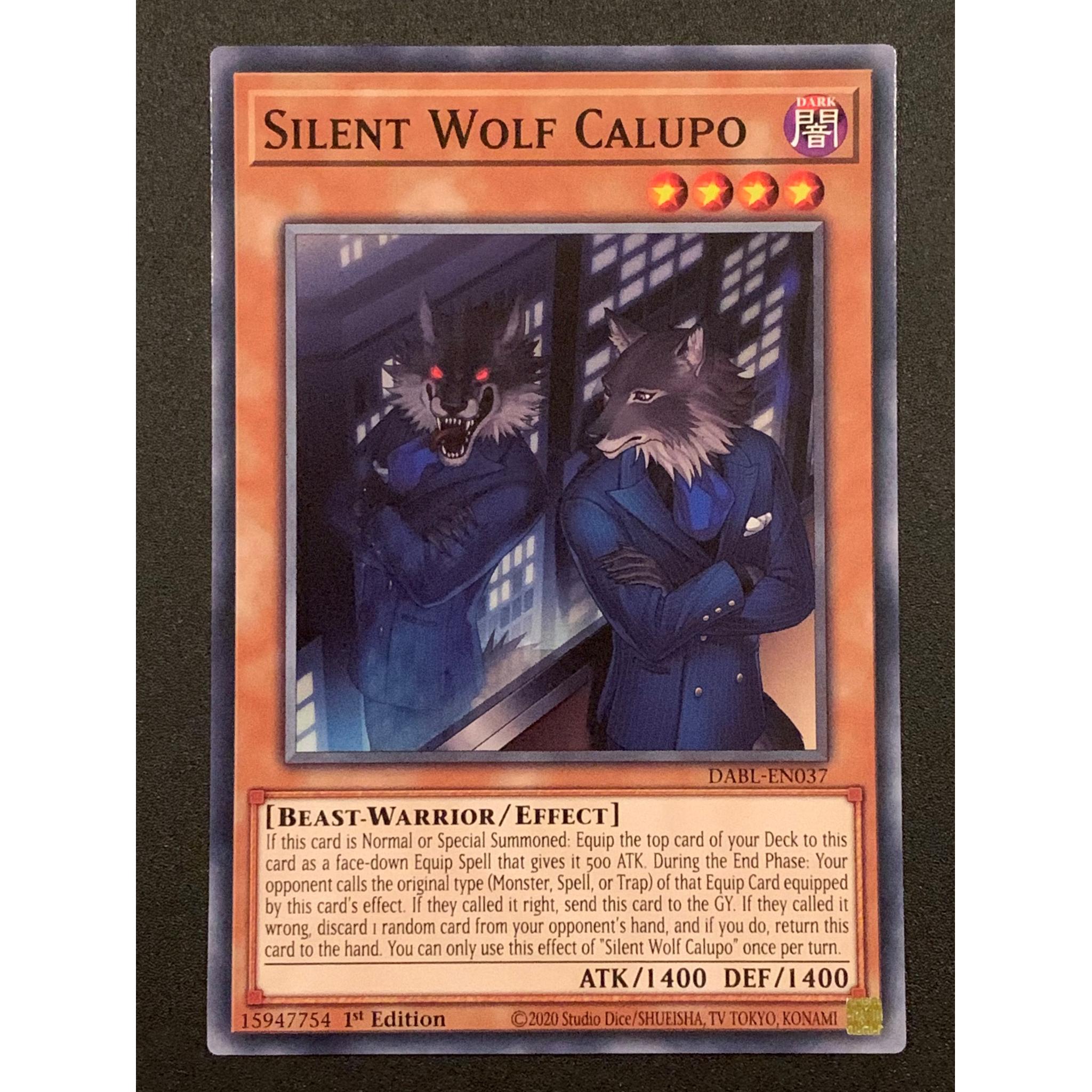 Silent Wolf Calupo | DABL-EN037 | Commo | 1st Edition