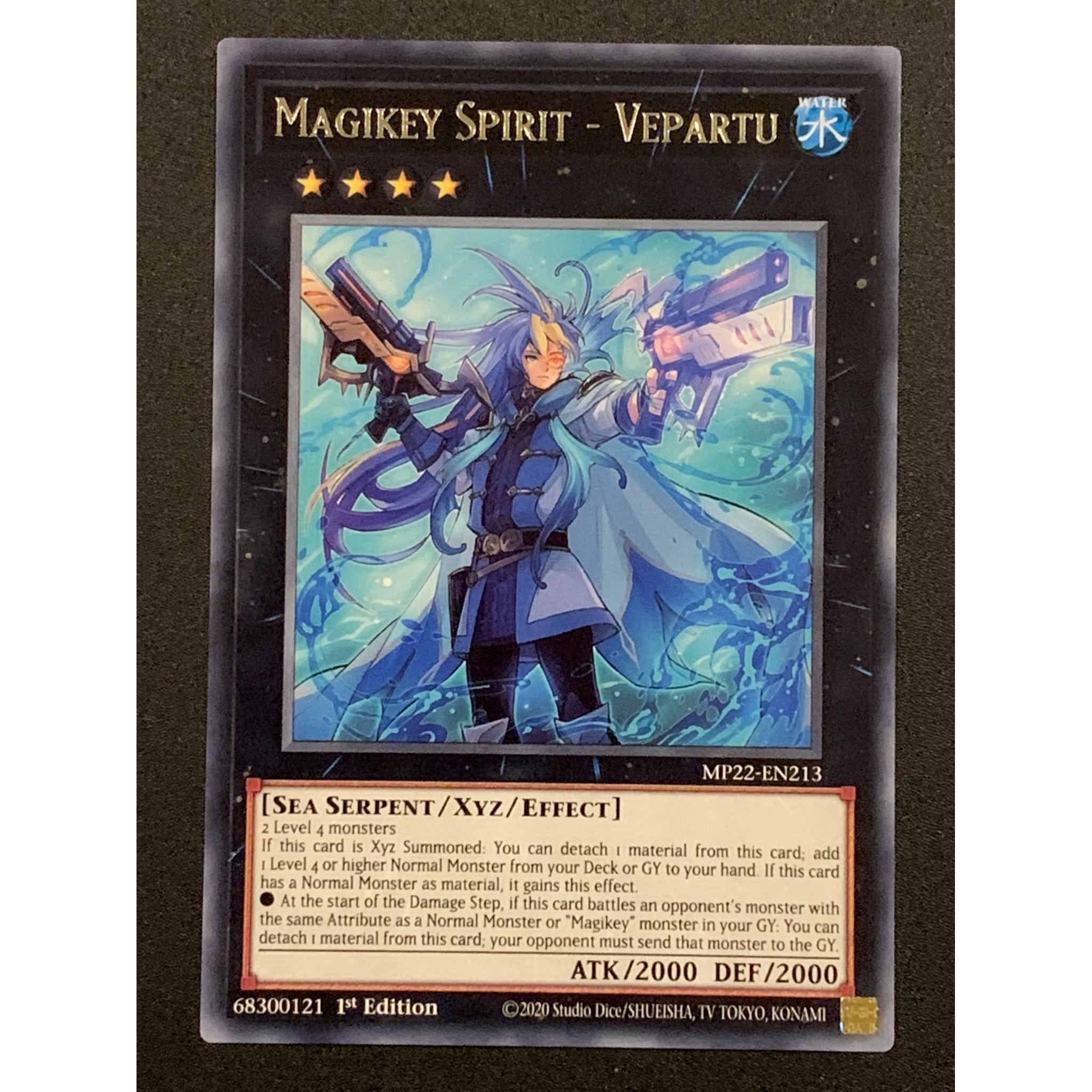Magikey Spirit - Vepartu | MP22-EN213 | Rare | 1st Edition